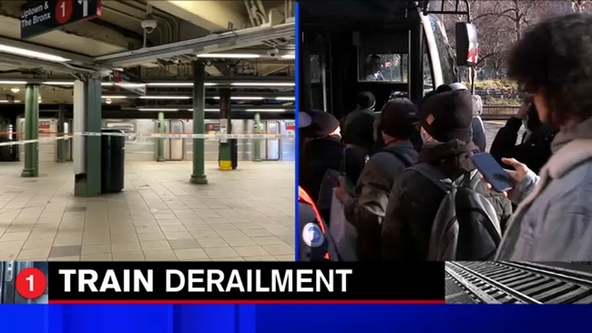 Human error eyed in Upper West Side subway train collision and derailment, investigators say ...