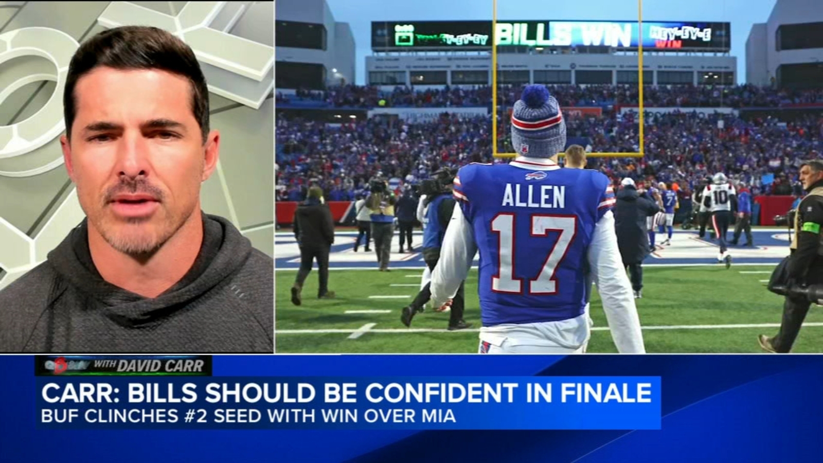 QB&A with David Carr: Bills should be confident in finale - ABC30 Fresno