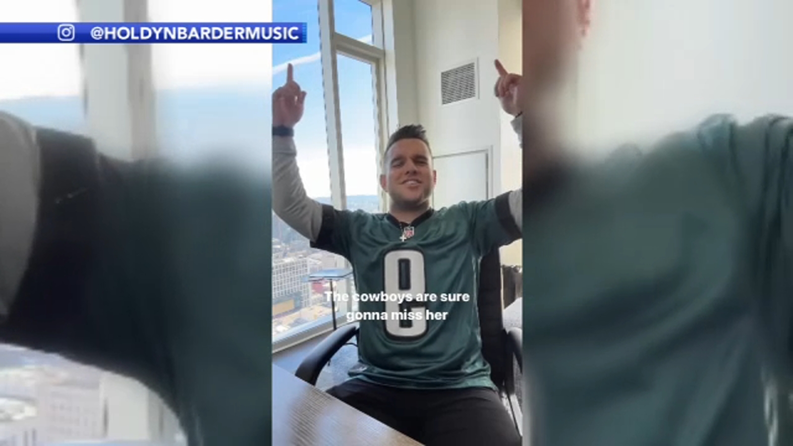 Converting a Dallas Cowboys fan? Holdyn Barder's 'Go Birds' country ...