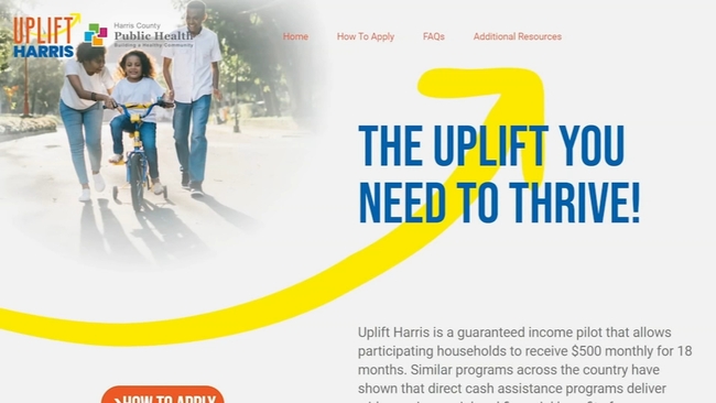 Uplift Harris: Applications are now open for $500-a-month Harris County ...