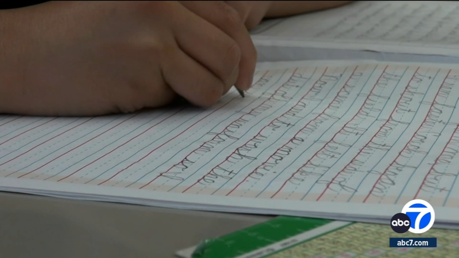 Cursive handwriting instruction in elementary school is now required by ...