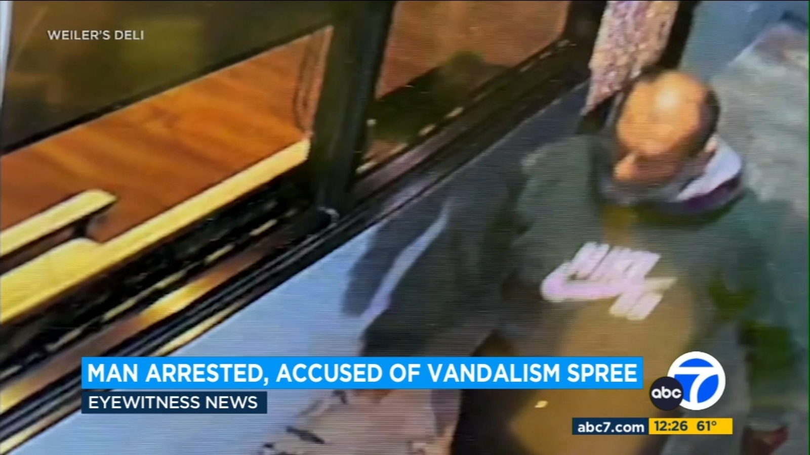 Canoga Park vandalism: 64-year-old man arrested for allegedly throwing ...