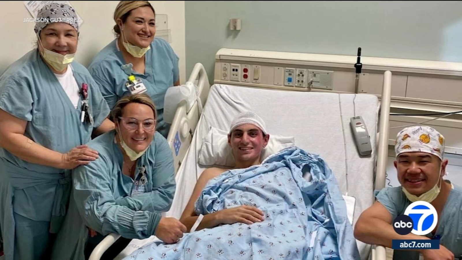 21-year-old burn survivor and double amputee returns to thank life ...