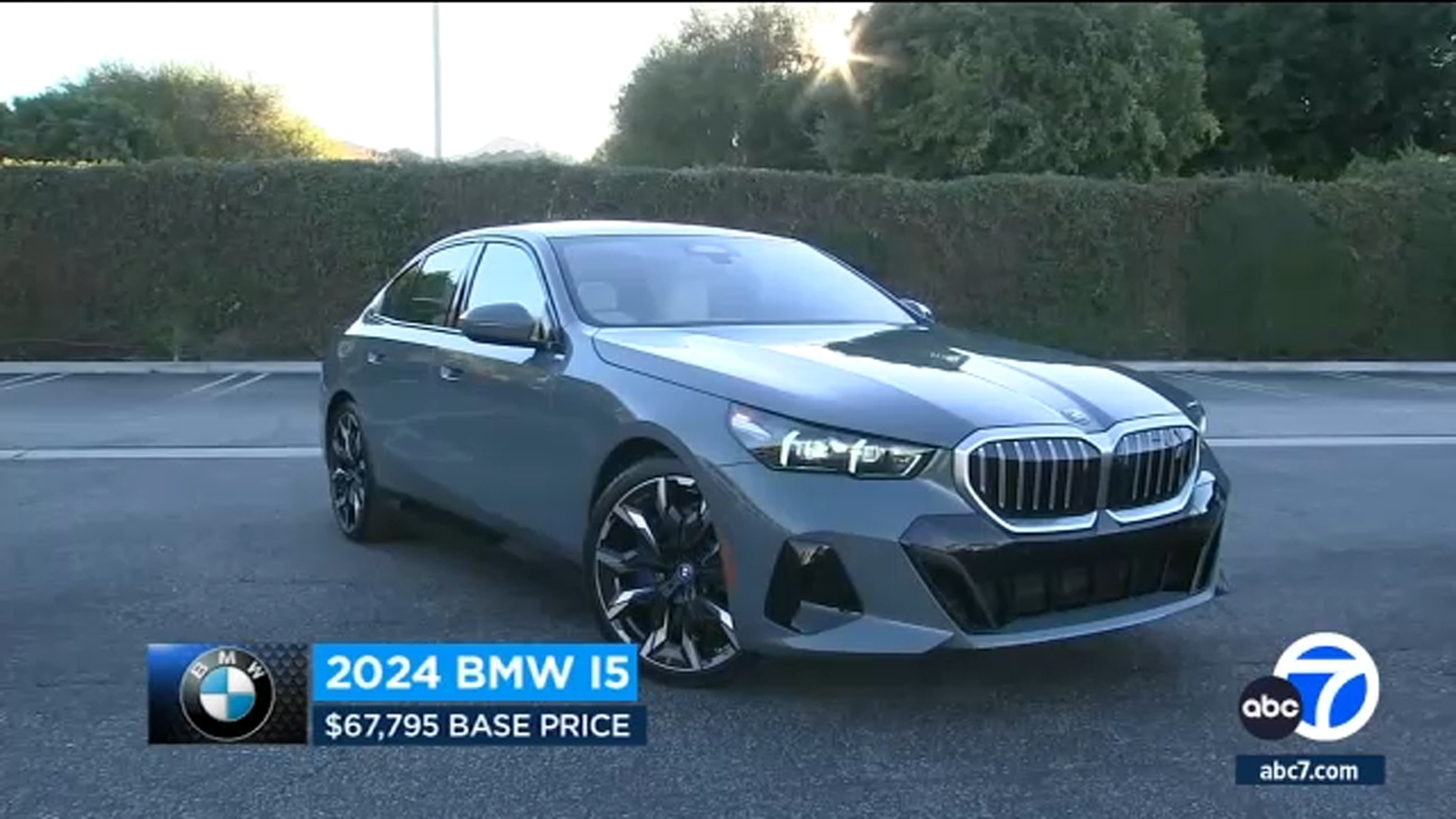 BMW i5 all-electric sedan joins 5-series fleet for 2024 - ABC7 Los Angeles