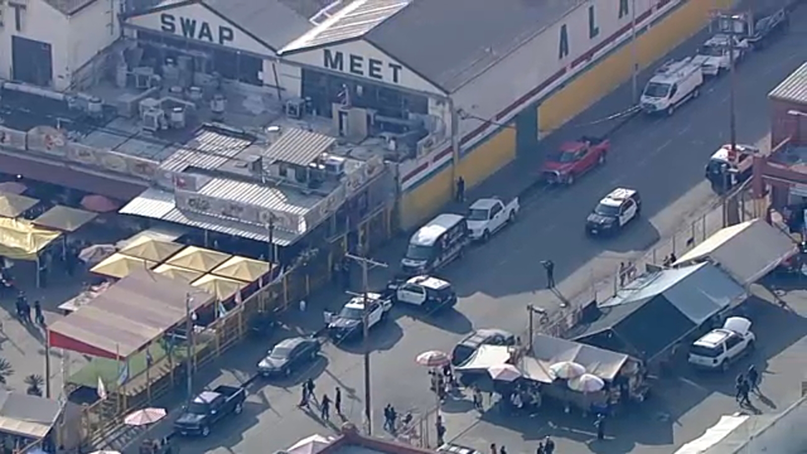 Shooting at South LA's Alameda Swap Meet leaves 1 hurt; possible connection to 2nd shooting ...