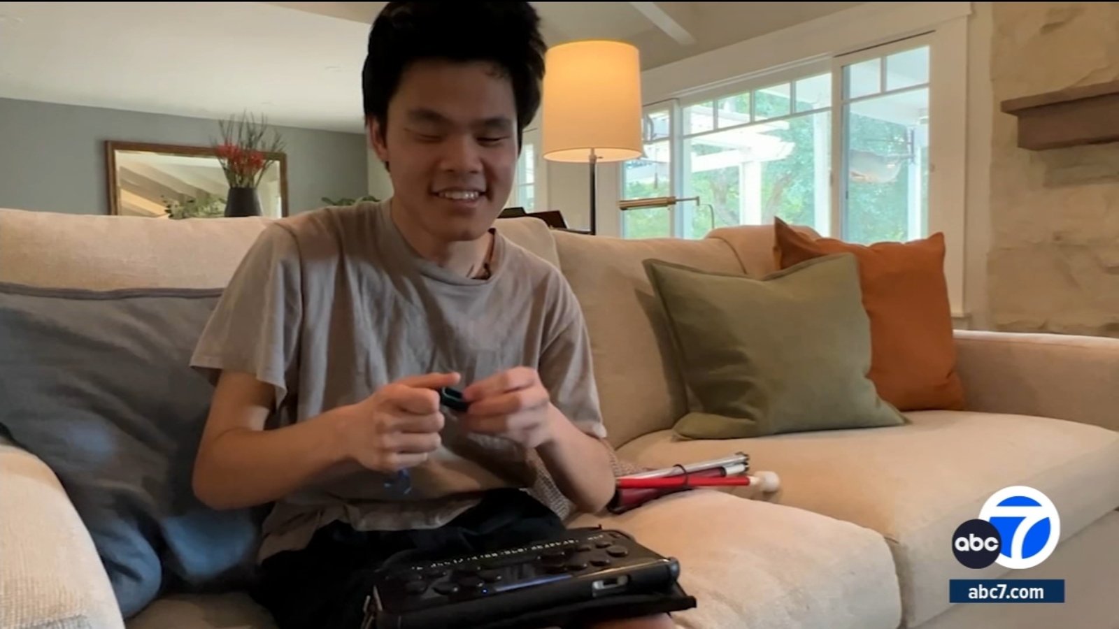 Orange County teen encourages Braille book publishers to improve access ...