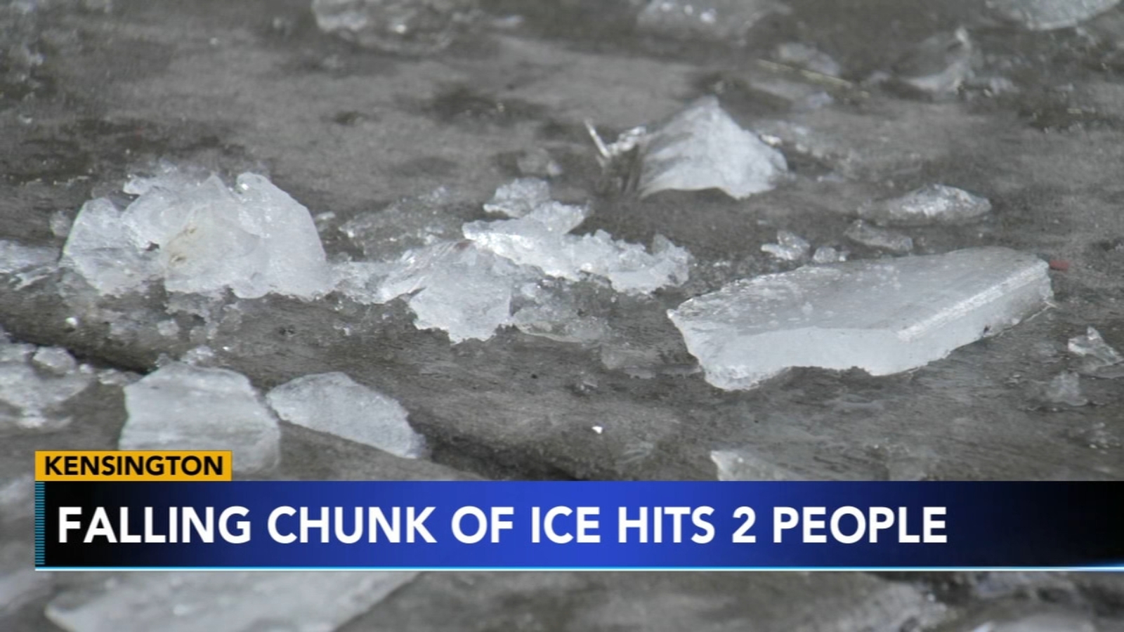 Philadelphia weather: 2 injured by falling chunk of ice at Somerset ...