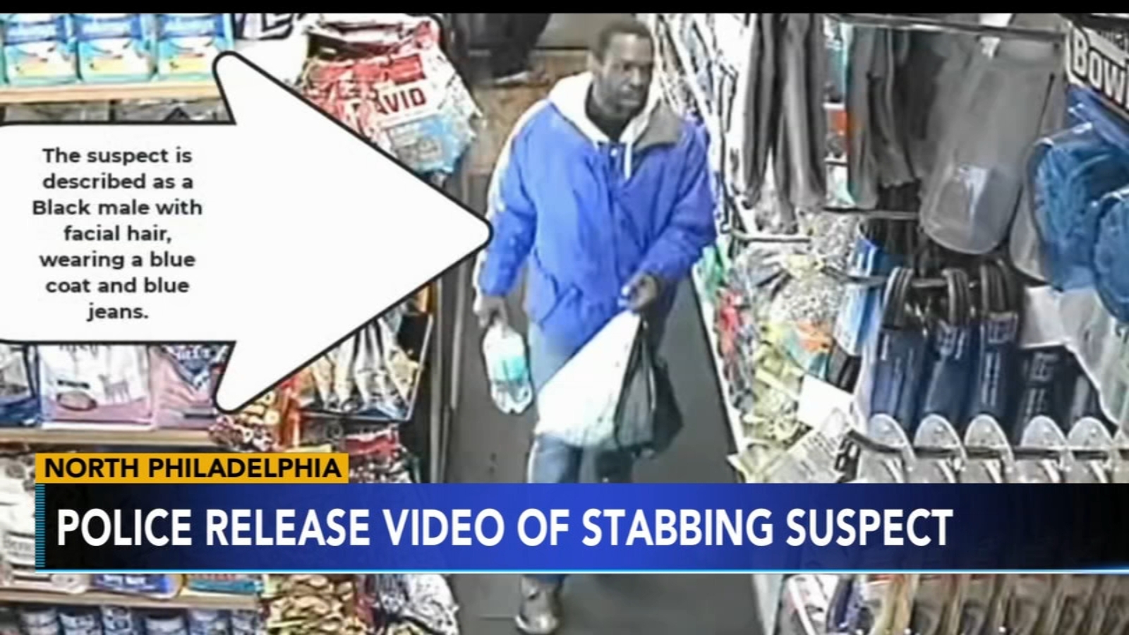 Philadelphia police release video of suspect wanted for stabbing Temple ...