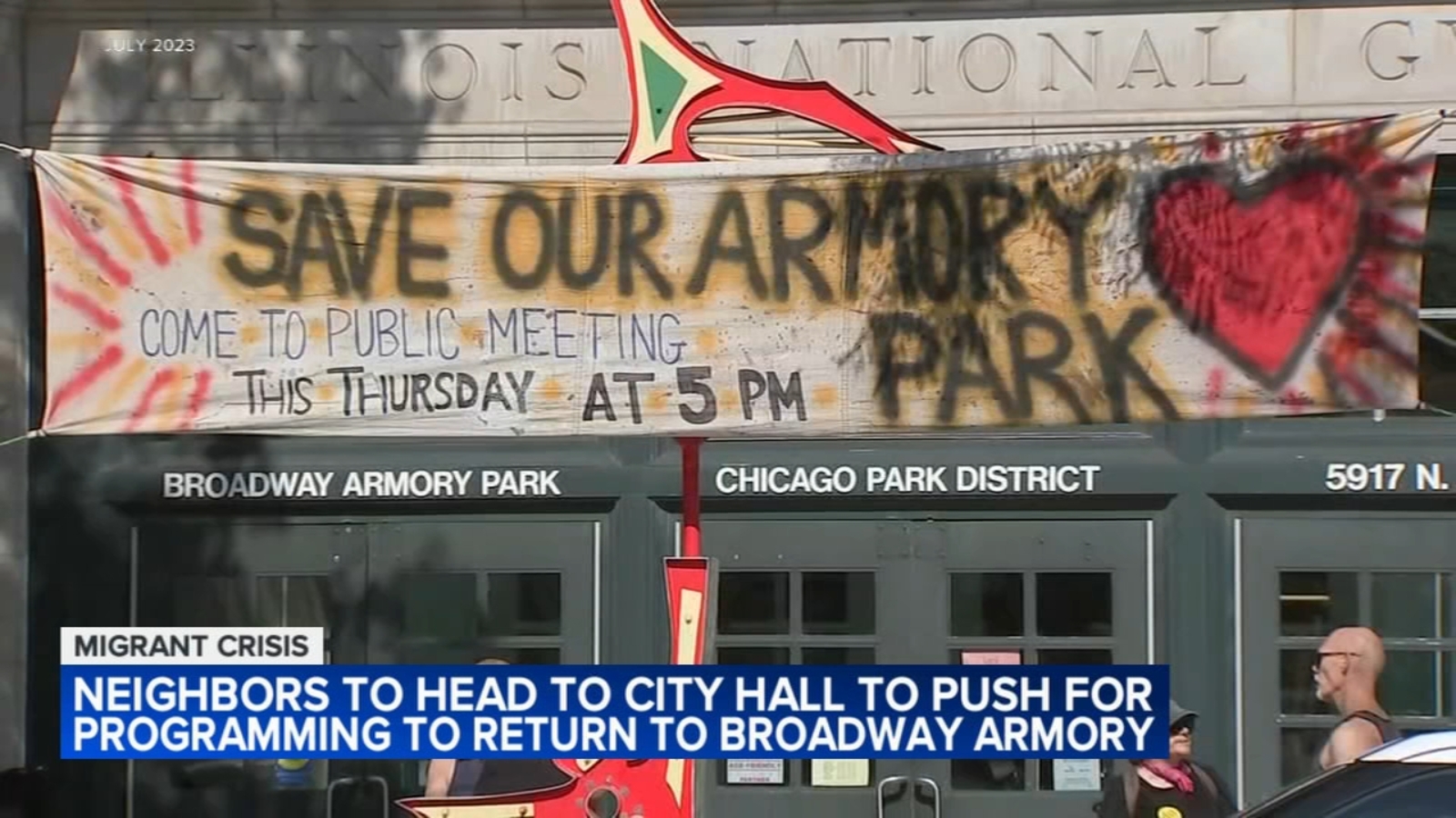 Chicago migrants: Edgewater residents push city to start 'unwinding ...