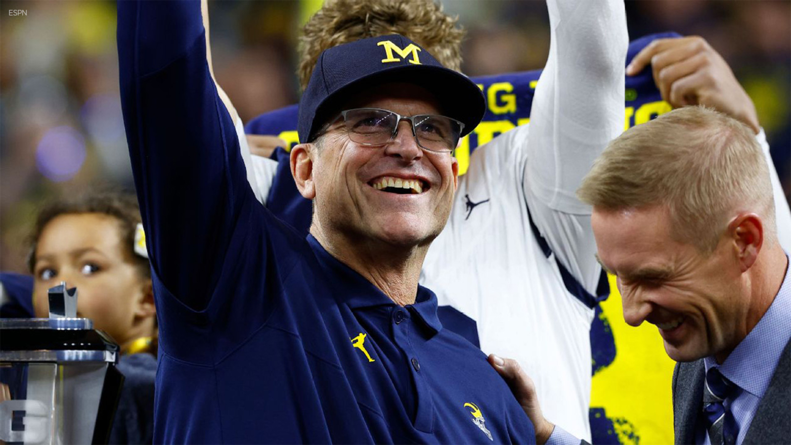 Jim Harbaugh leaving Michigan to take head coaching job with Chargers, ESPN sources say - ABC7 ...