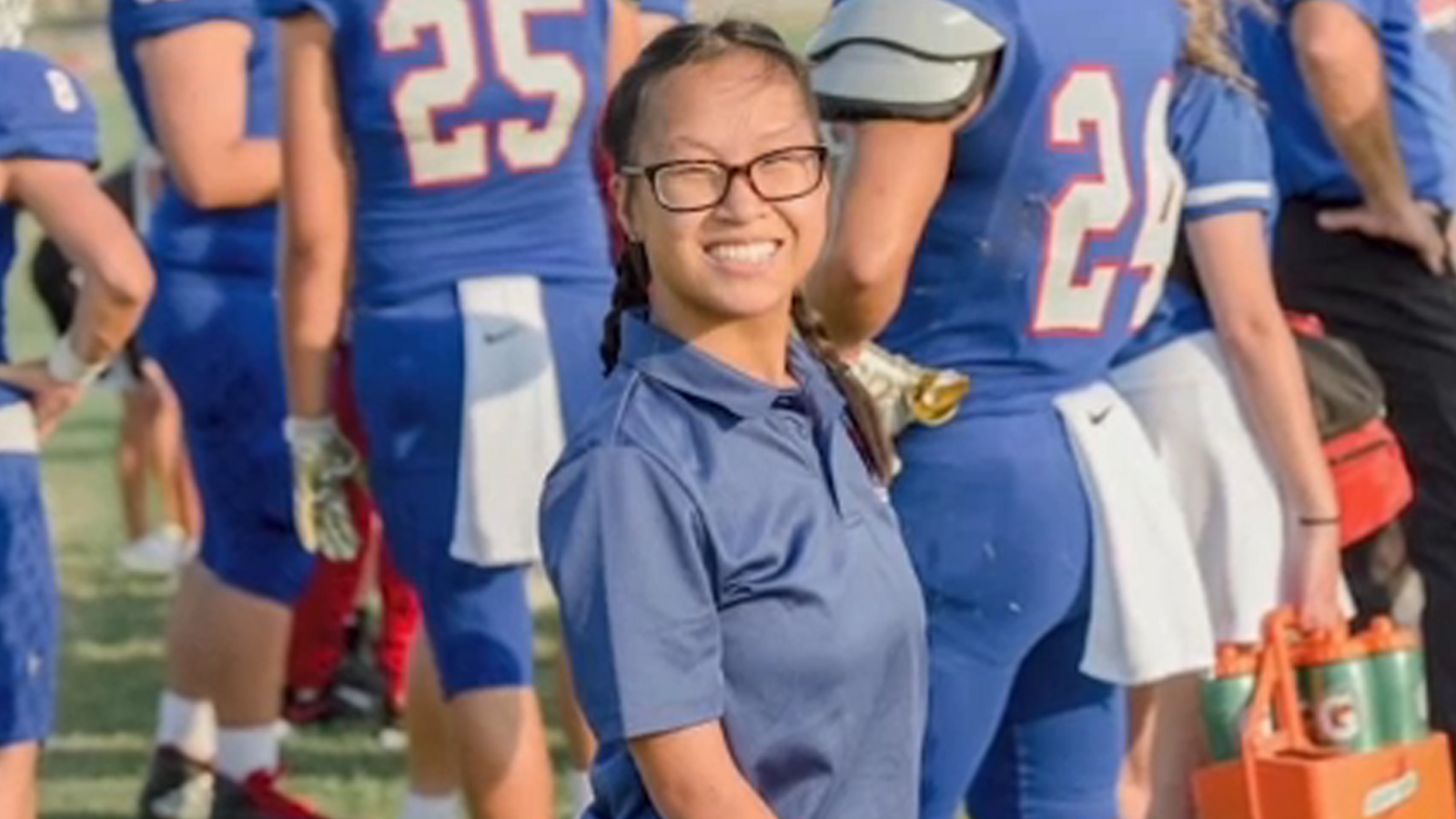 East-West Shrine Bowl 2024: Pasadena, Texas, girl with arthrogryposis dreams of NFL coaching ...