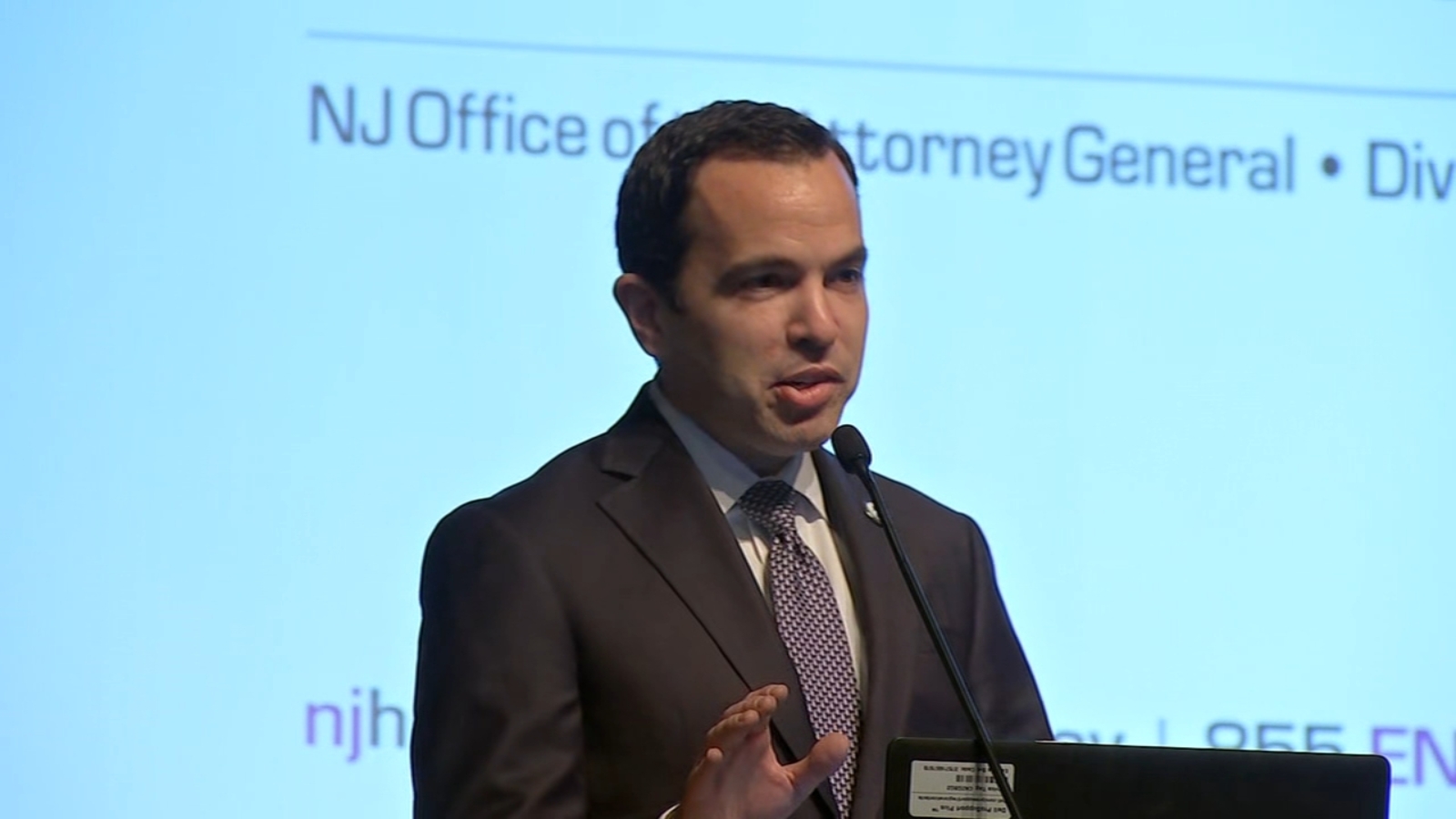 New Jersey Attorney General Matthew Platkin announces new efforts to ...