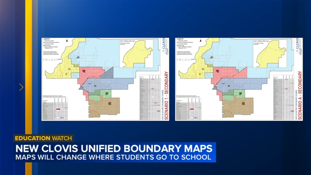 Mapa De Clovis, California