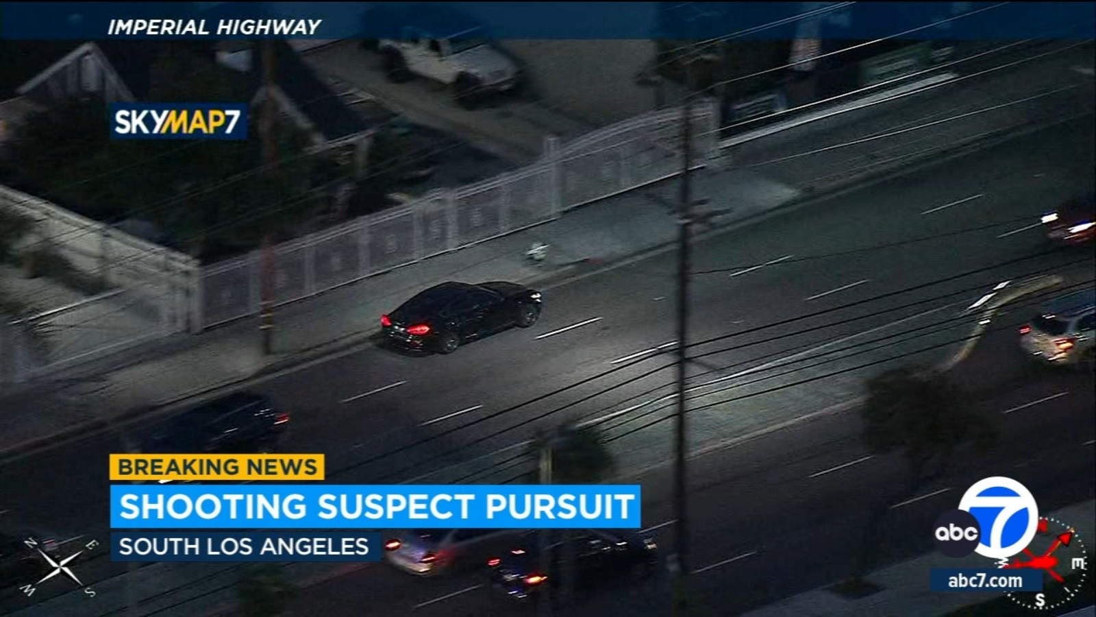Pursuit Los Angeles Today