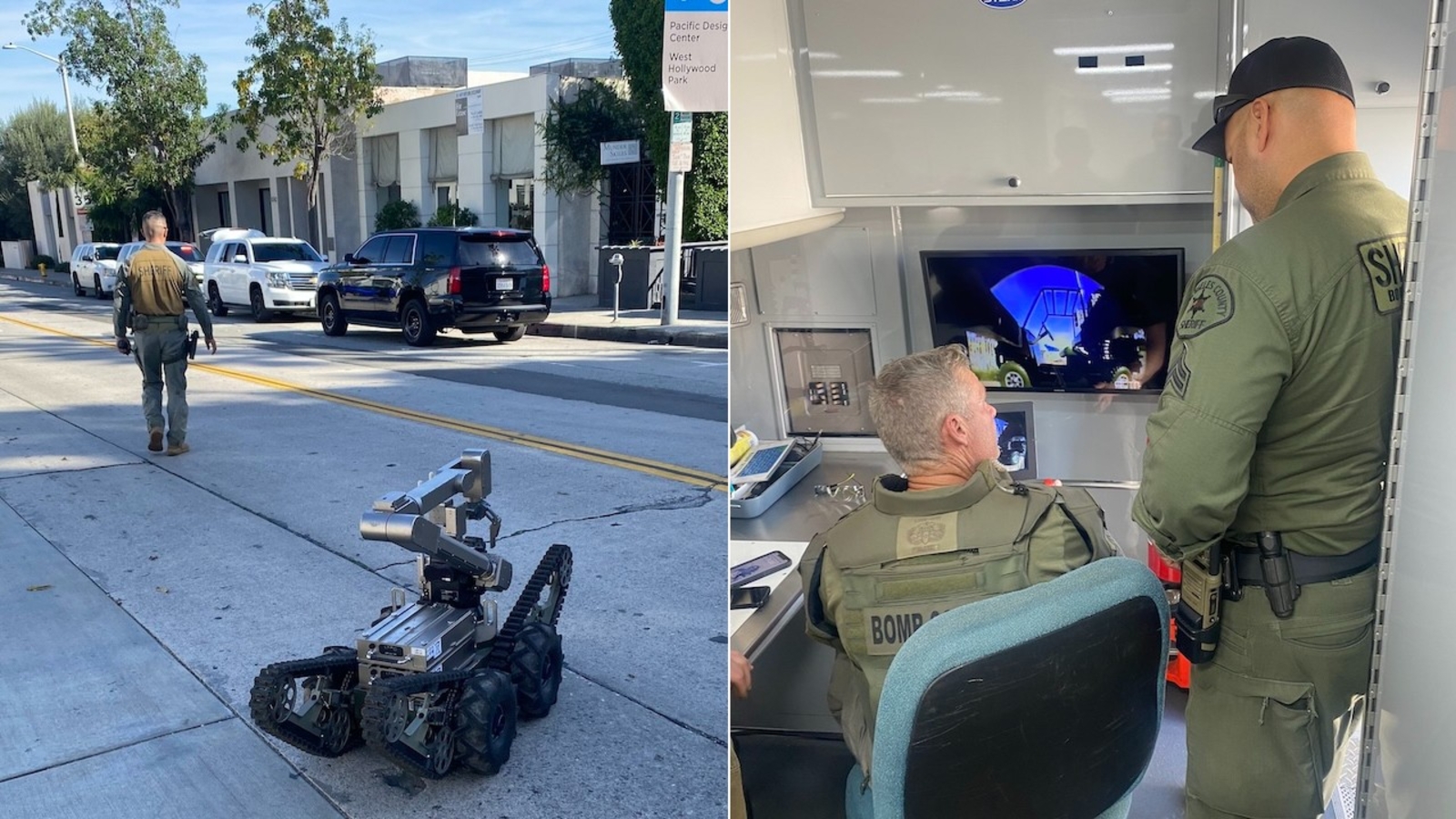 Bomb squad investigates, clears suspicious package on West Hollywood ...