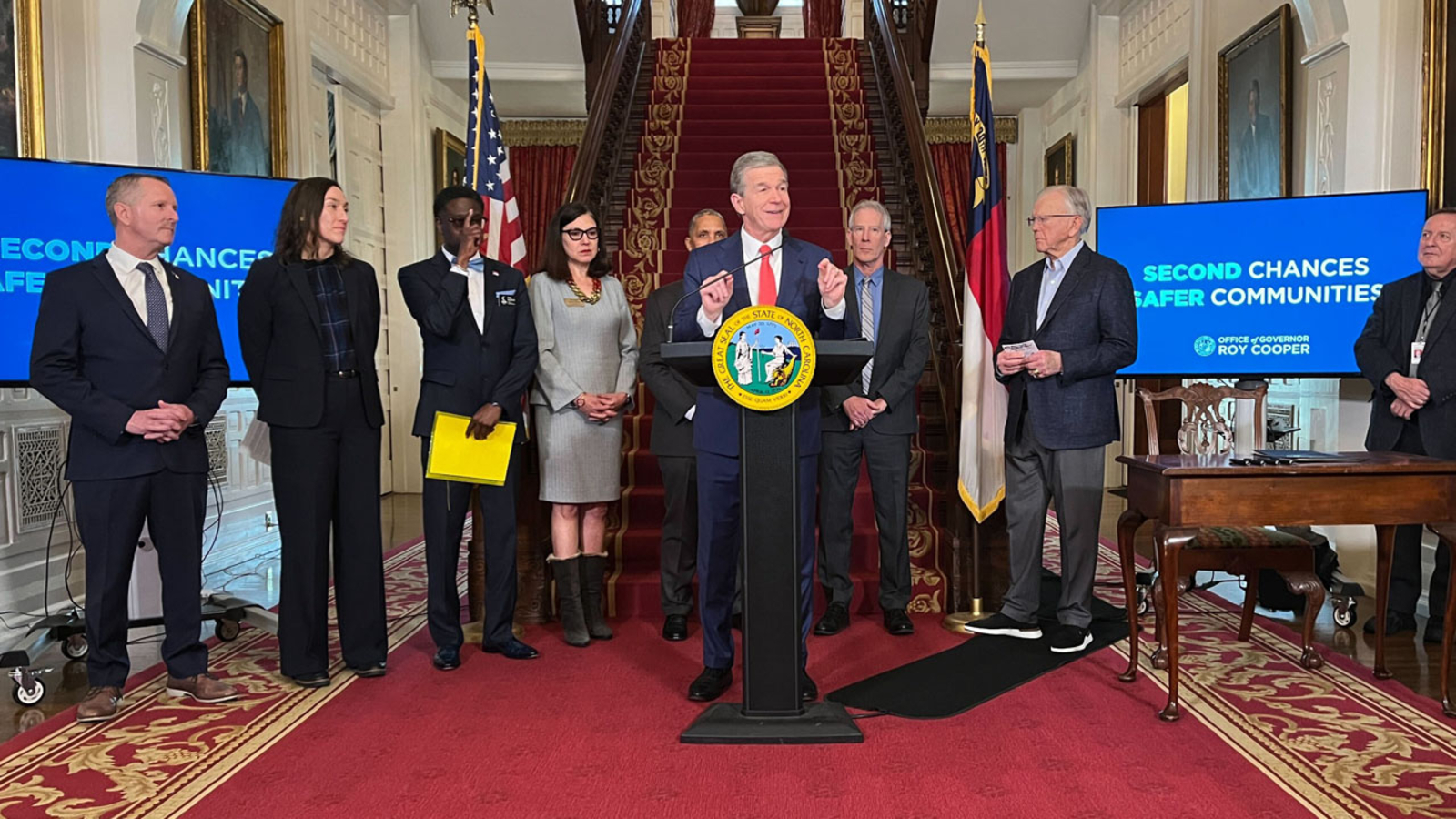 North Carolina reentry services: Gov. Roy Cooper signs Executive Order ...