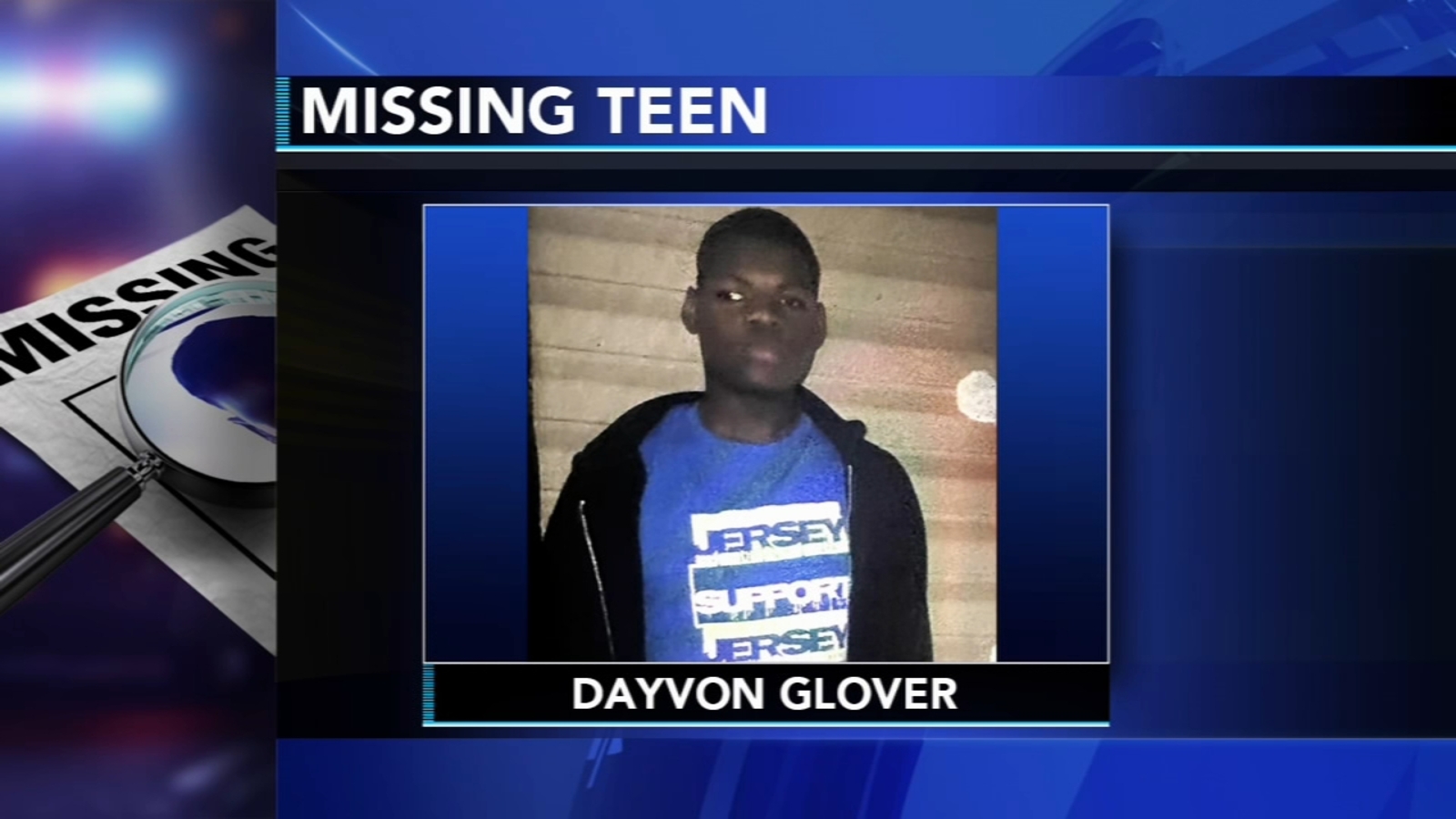 Dayvon Glover found: Authorities in Burlington, New Jersey locate teen ...