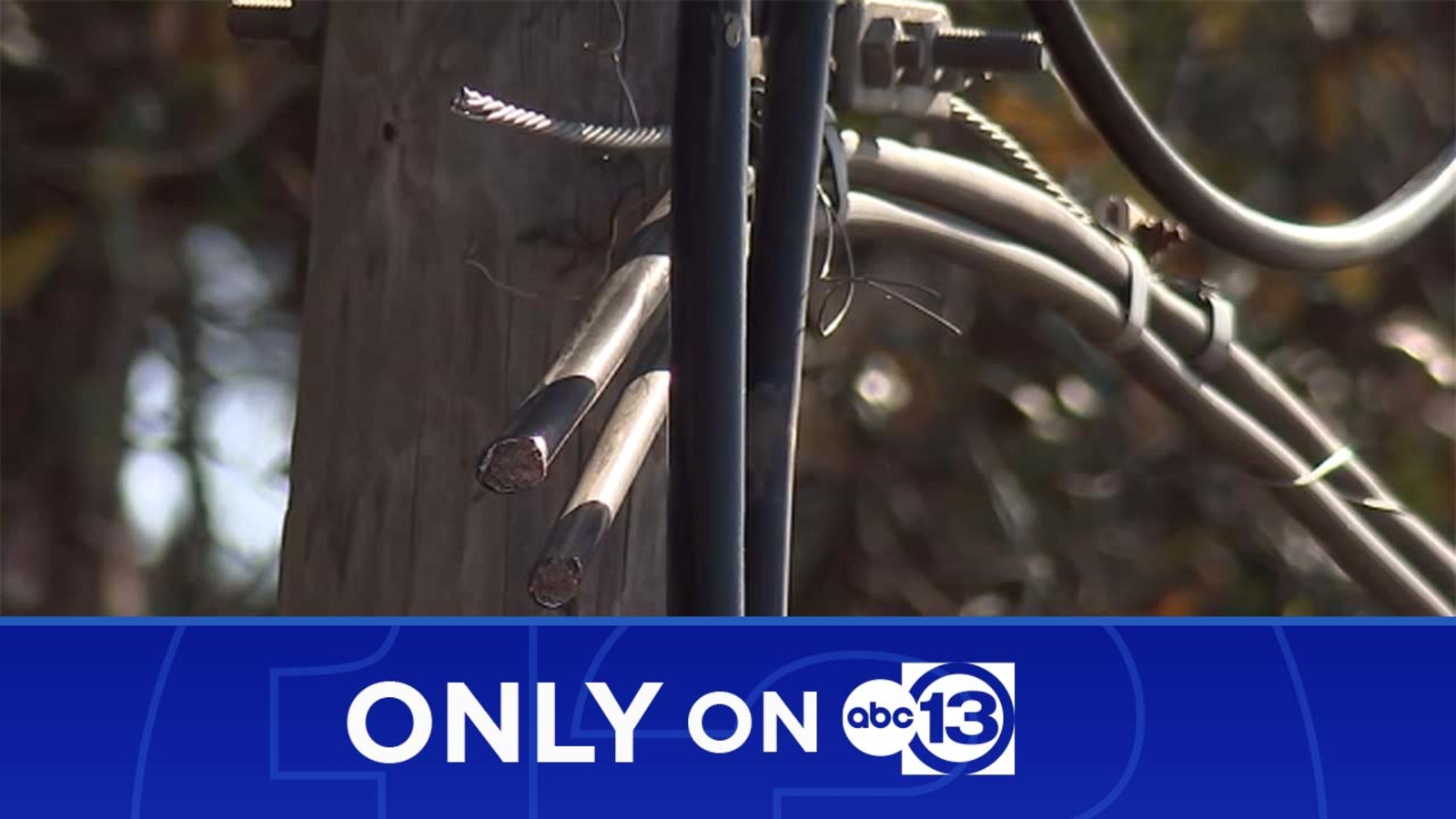 Houston-area internet provider says thieves targeting copper wires are ...