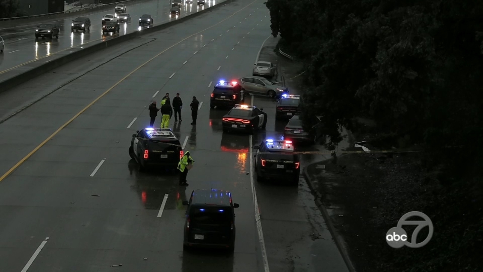 Southbound lanes of I-280 in San Francisco near Mariposa St. reopens ...