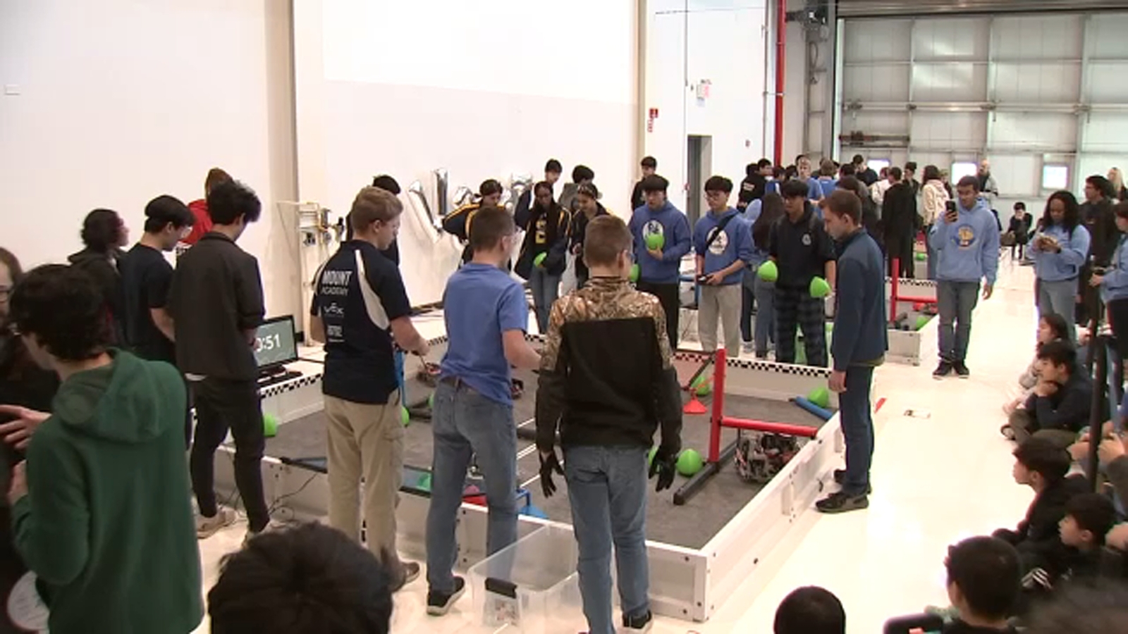 60 regional high schools compete in annual robotics competition - ABC7 ...