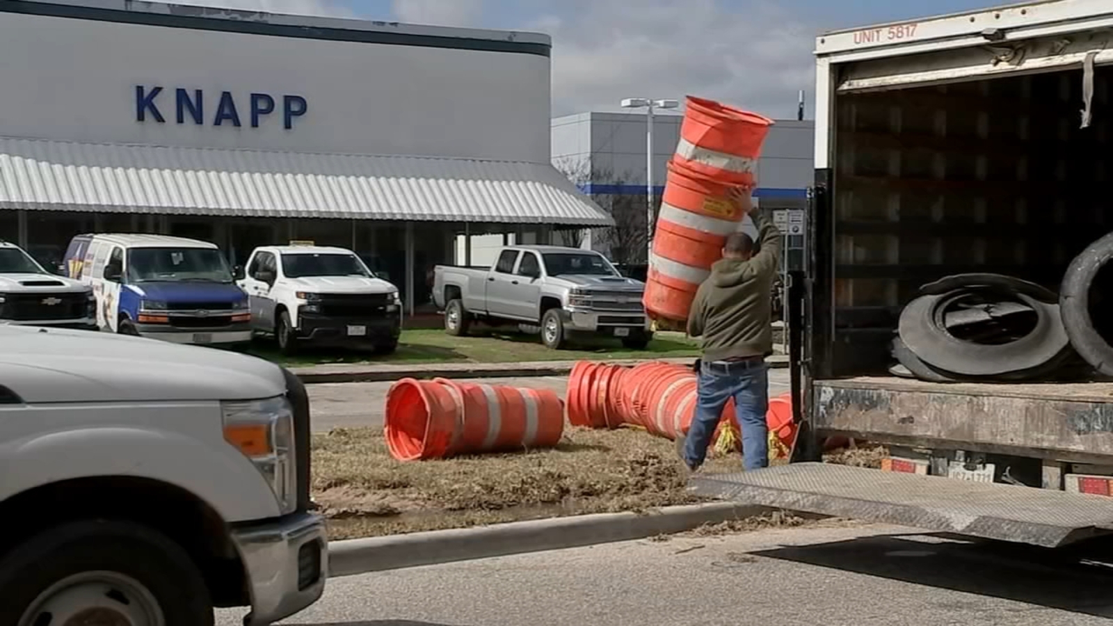 Houston Avenue construction: Process to remove safety barriers along ...