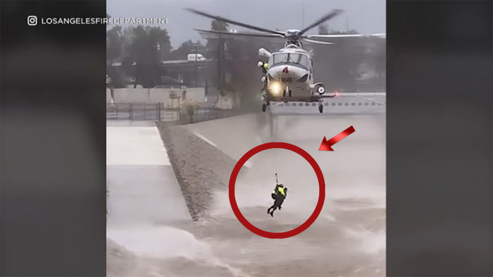 Man rescued from Pacoima Wash after jumping in to save dog - ABC7 Los ...