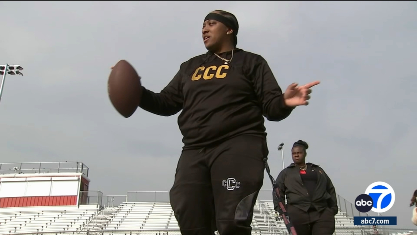 Female football coach Jasmine Ray breaking barriers, proud to lead ...