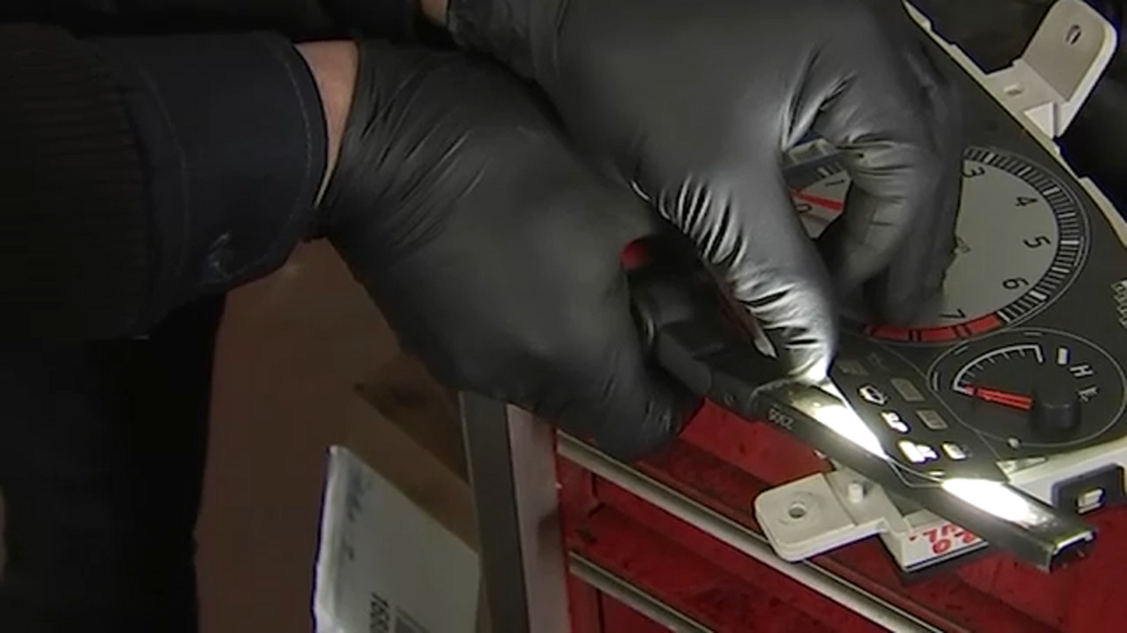 Auto scam alert: Car warning lights covered by electrical tape by some ...