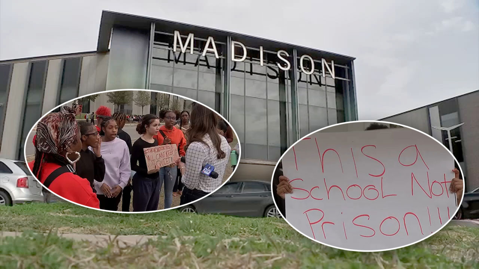 Madison High School walkout: Fights, lockdown, cellphone restrictions ...