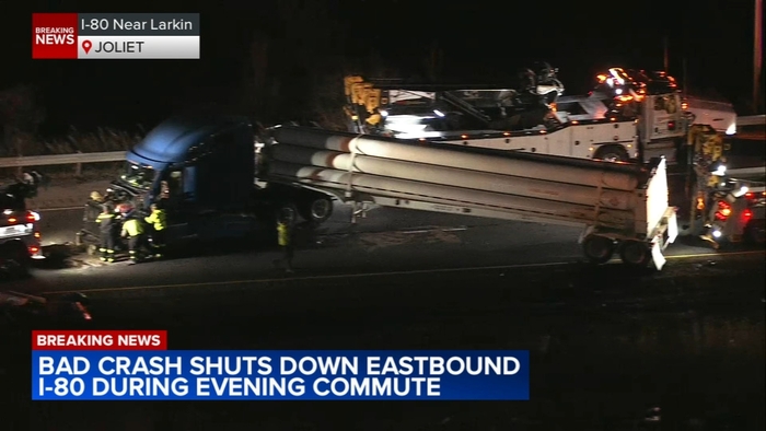 Semi Crash - ABC7 Chicago