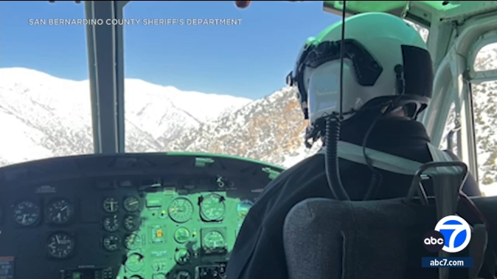 North Hills man rescued by helicopter 200 feet below Mount Baldy summit ...