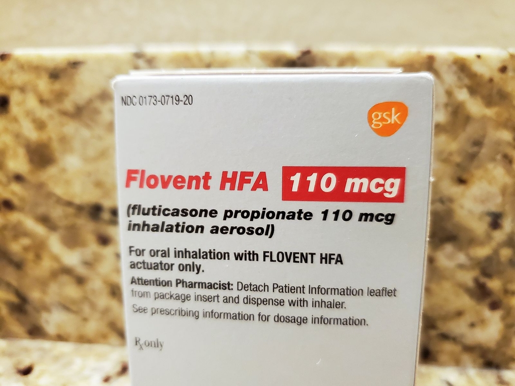Flovent Logo Fluticasone Propionate Mcg Actuation Inhaler Projects