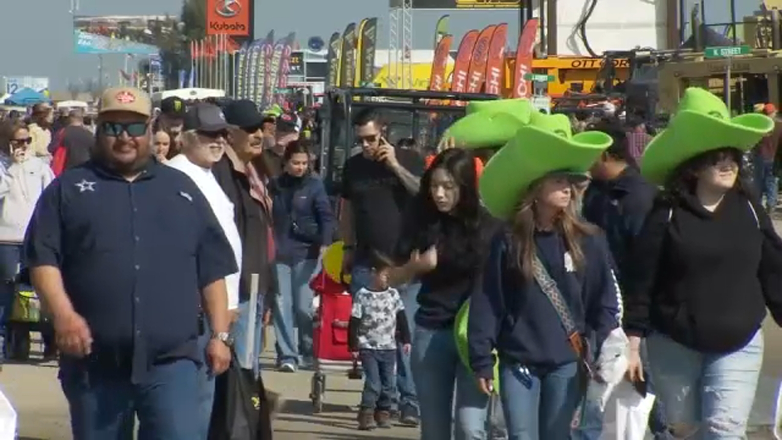 World Ag Expo opening day hosts worldwide leaders in Ag and multi ...