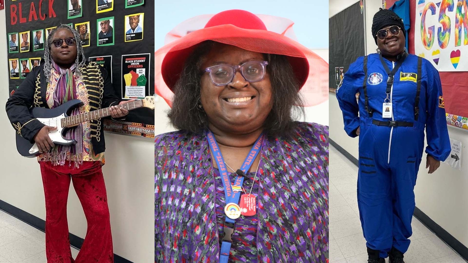 Black History Month 2024: Teacher Tamika Burton dresses up as ...