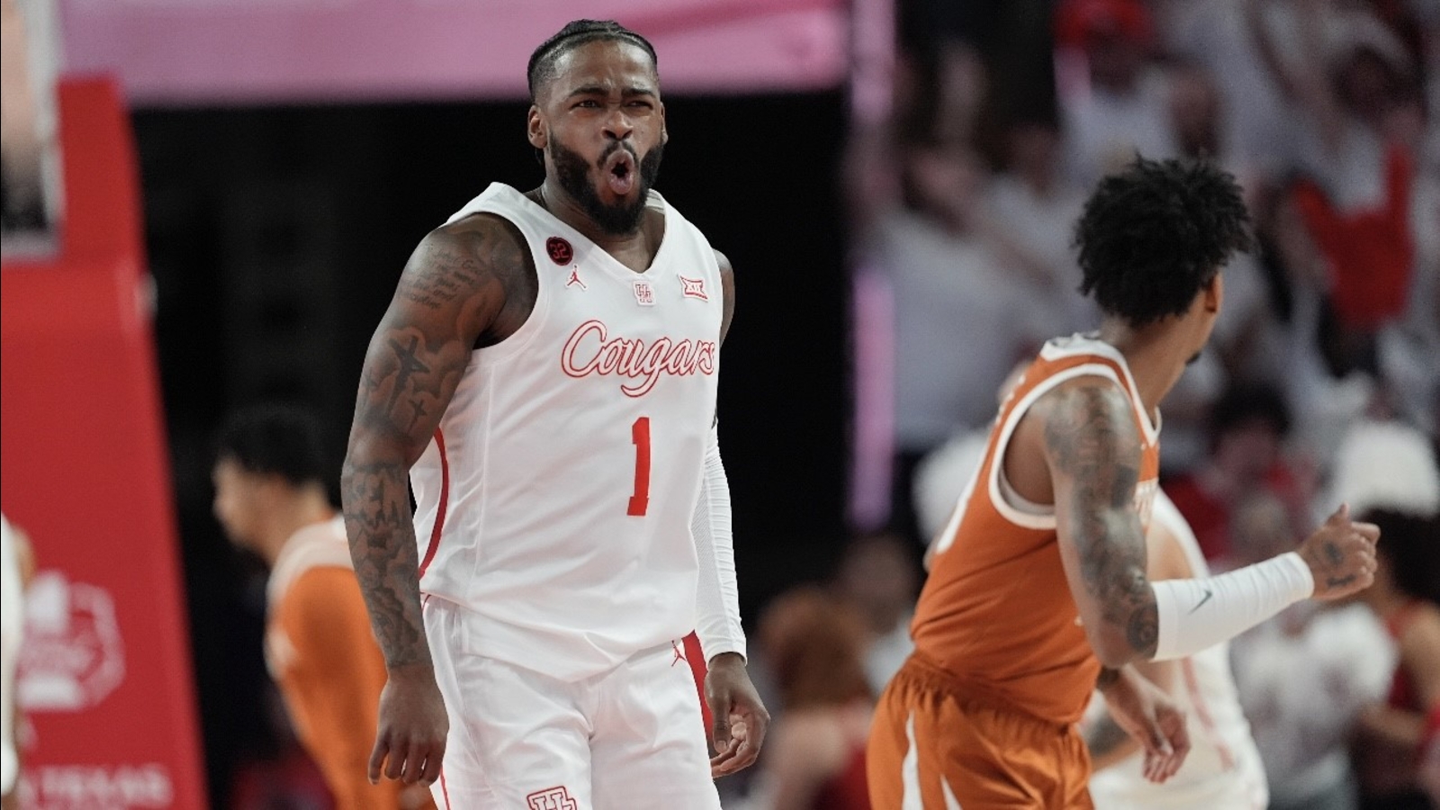 Big 12 showdown: Houston Cougars men's basketball team defeat Texas ...