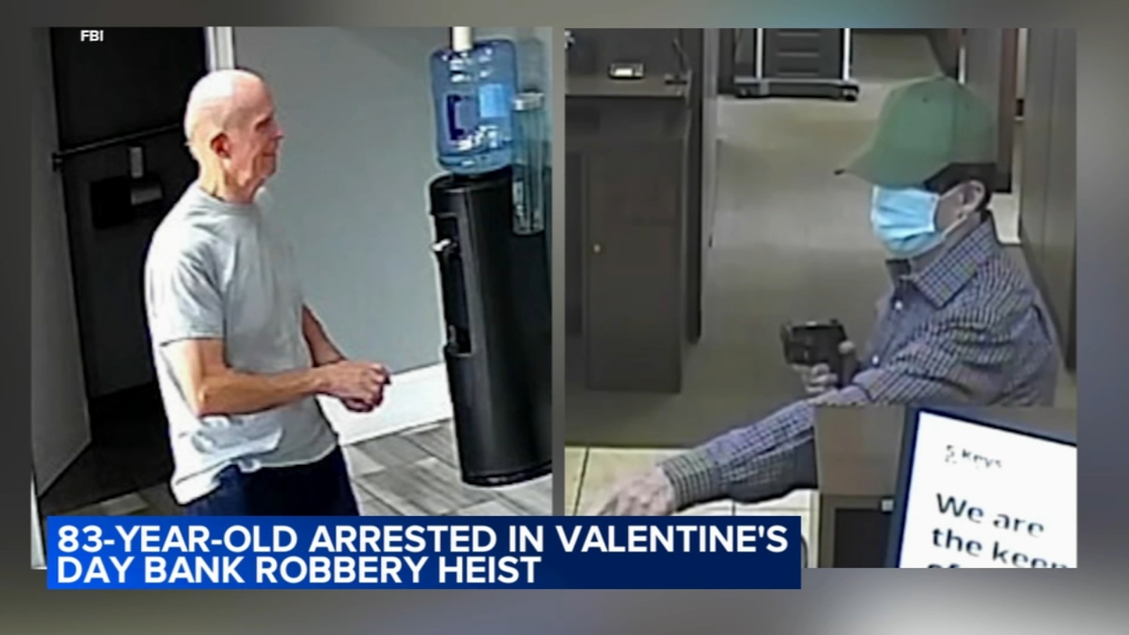 Elderly bank robber: 83-year-old Donald Bennett connected to suburban ...