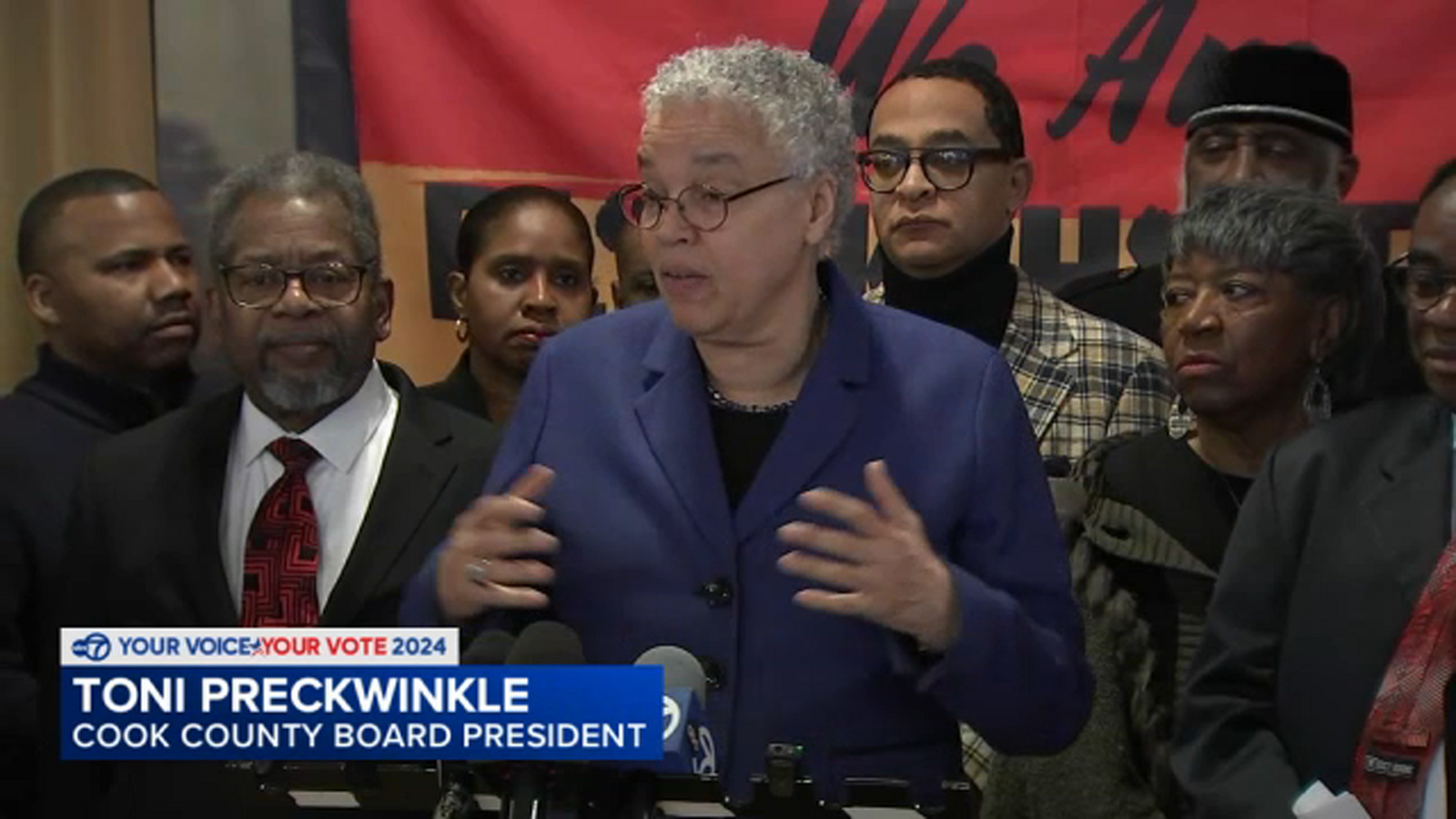 Preckwinkle announces endorsement for Clayton Harris III for Cook ...