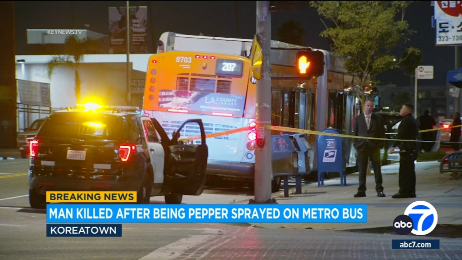 Man Dies After Being Pepper Sprayed During Altercation On Metro Bus In
