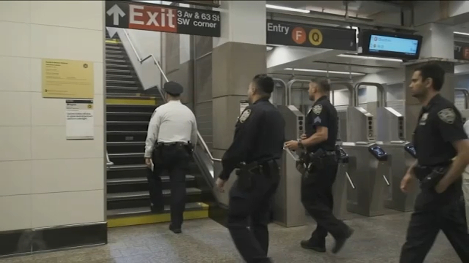Officers in city's subway system helping to reduce crime after ...