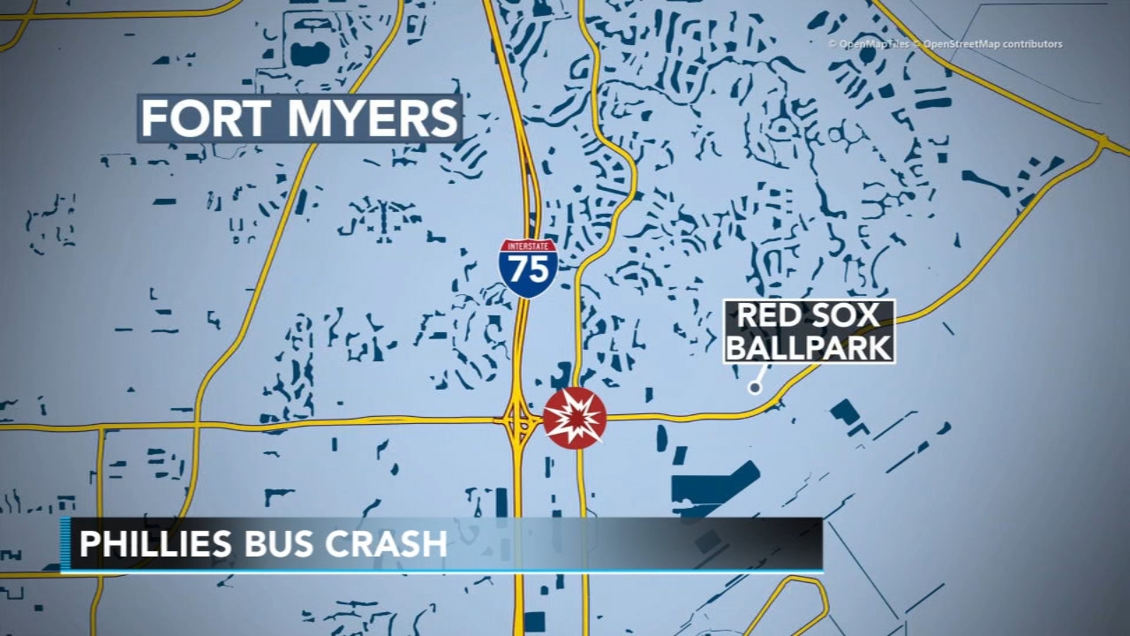 Phillies crash: Bus carrying team after Spring Training game in Florida ...