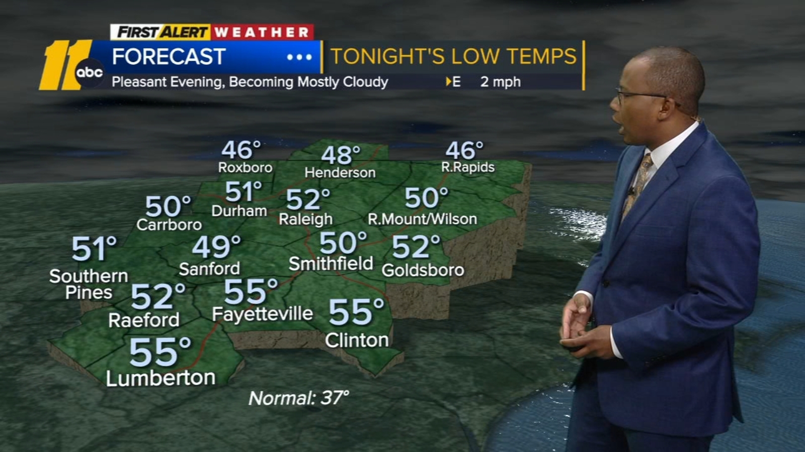 First Alert Overnight Weather Forecast: March 2 - ABC11 Raleigh-Durham
