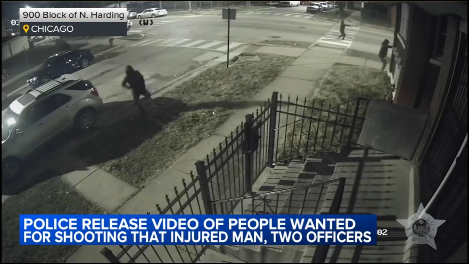 Surveillance video shows suspects wanted in Chicago shooting in ...