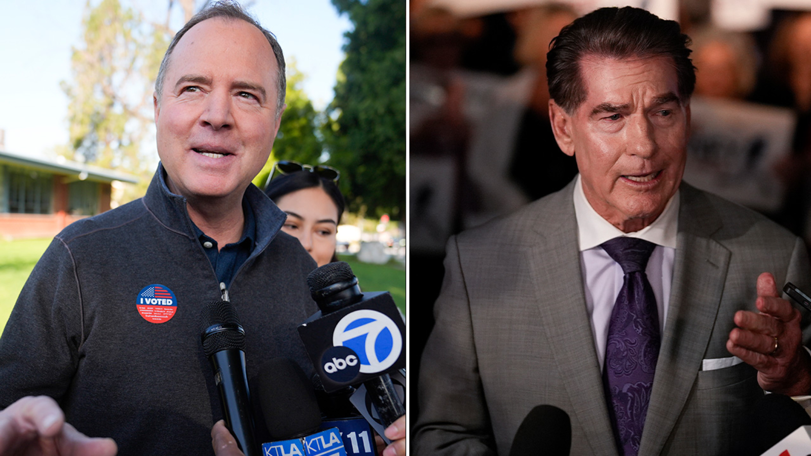 Carrera por el Senado de California: Adam Schiff y Steve Garvey ...