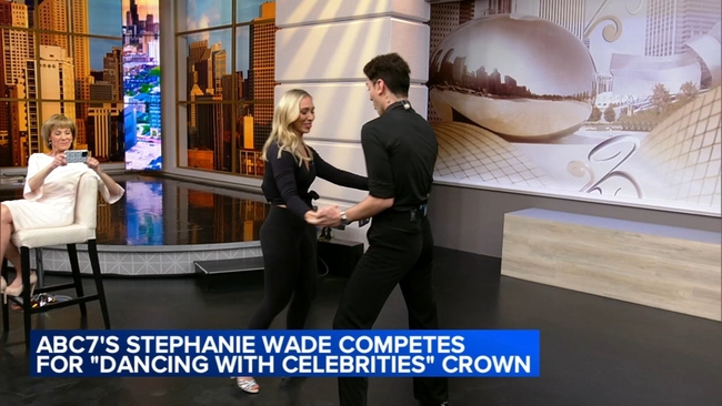ABC7's Stephanie Wade competes for 'Dancing With Celebrities' crown ...