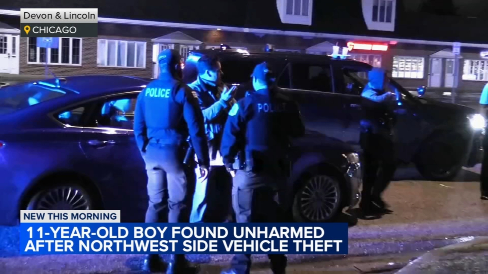 Child safe after car stolen on NW Side with 11 year old still inside ...