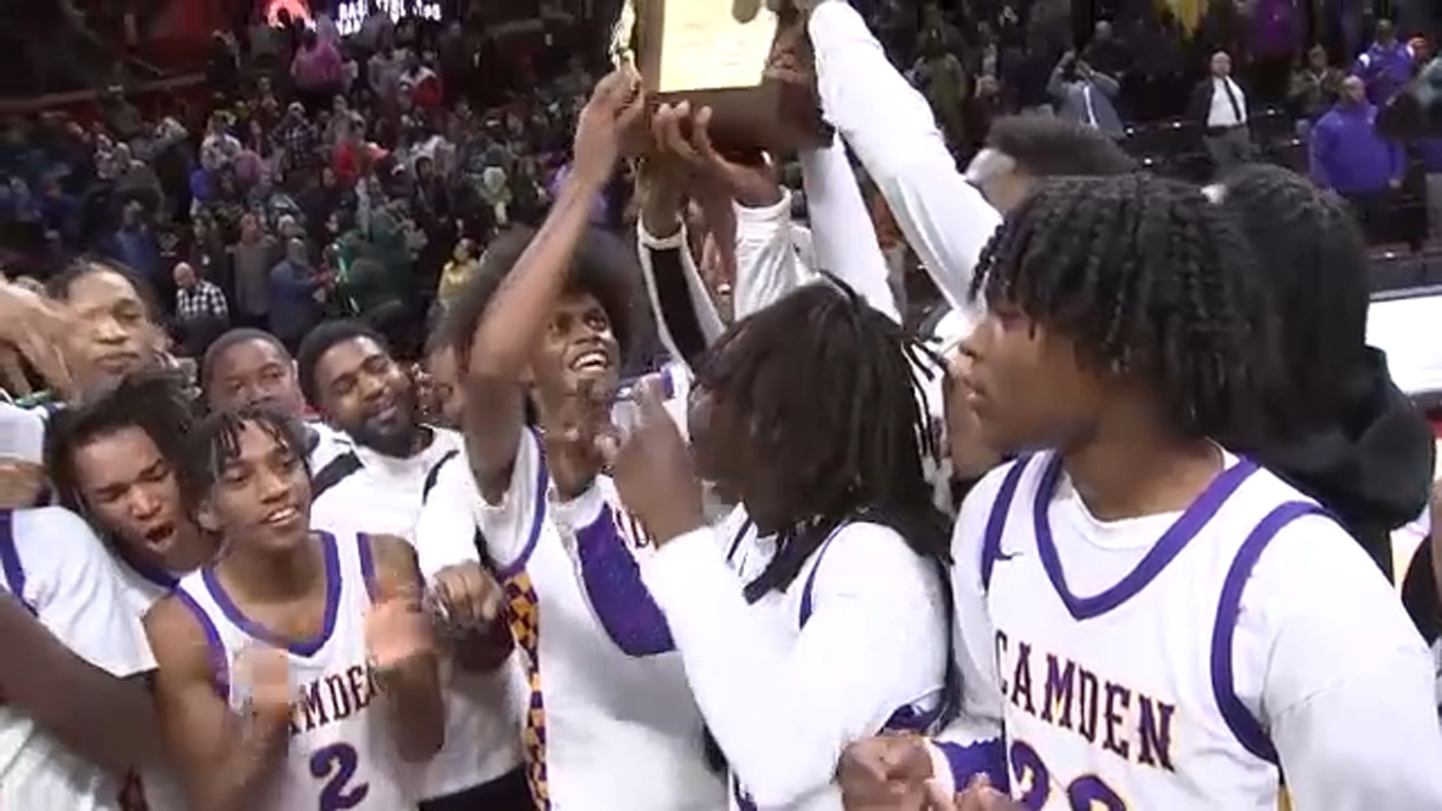 Camden High School men's basketball team wins state title amid ...