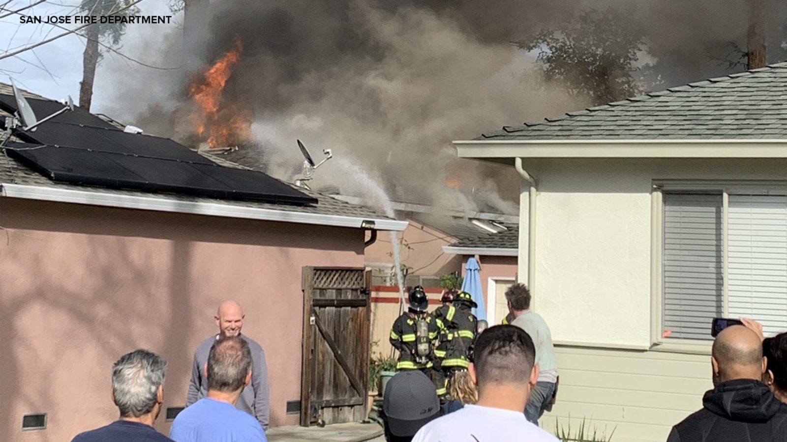 Crews knock out San Jose house fire on Daniel Way involving 'various ...