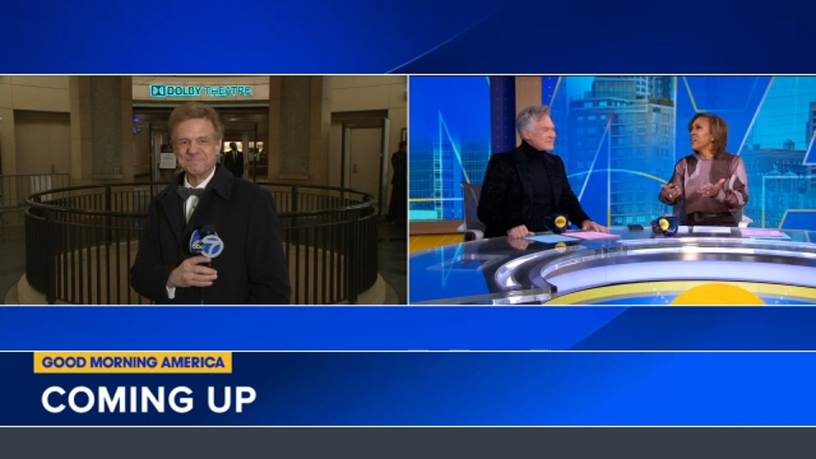 Robin Roberts, Sam Champion highlight Sandy Kenyon's coverage of Oscars ...