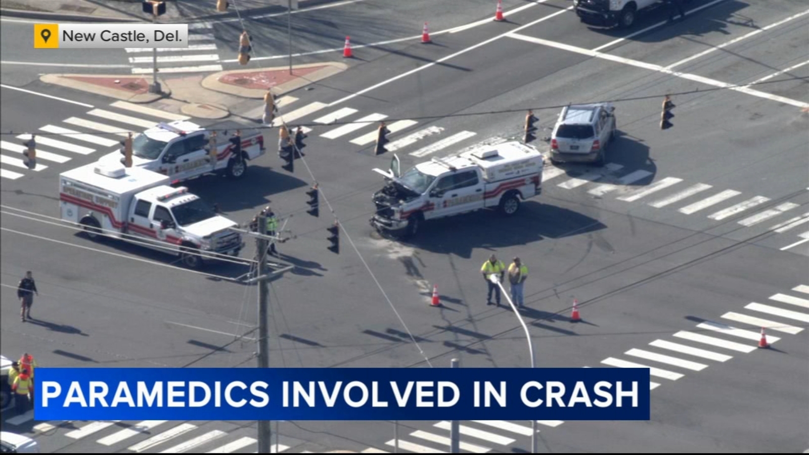 3 injured after crash involving paramedic unit and SUV in New Castle ...