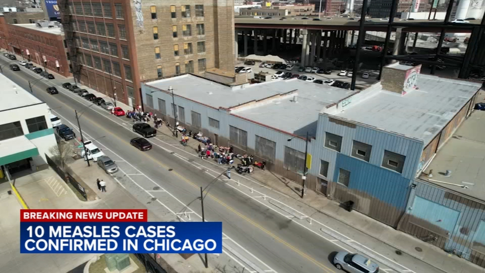 Measles outbreak in Chicago: 8 cases at Pilsen migrant shelter include ...